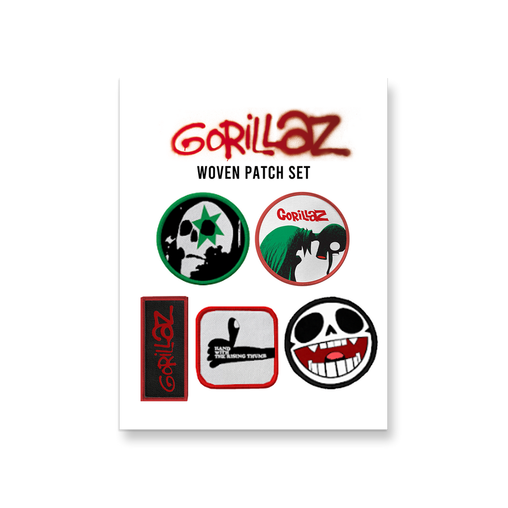 Gorillaz Patch Set | Gorillaz – Gorillaz | Official Store